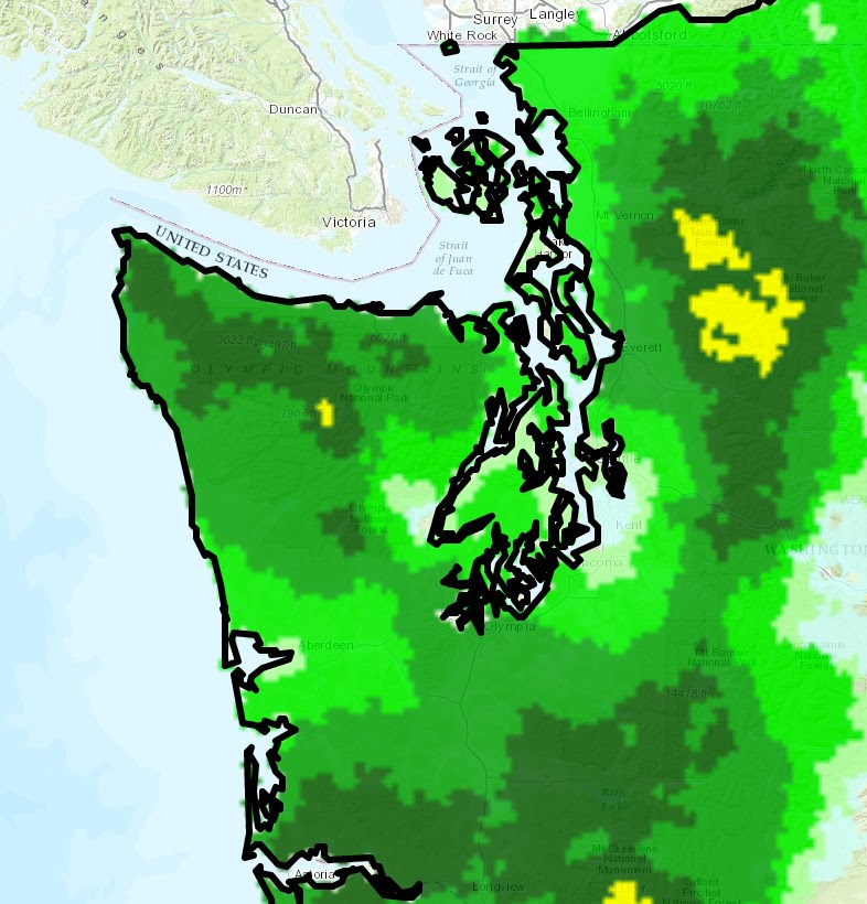Cliff Mass Weather Blog: The Seattle Rain Shadow