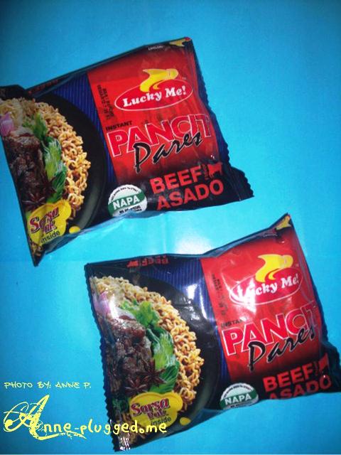 Anne-plugged: Lucky Me Pancit Pares Beef Asado