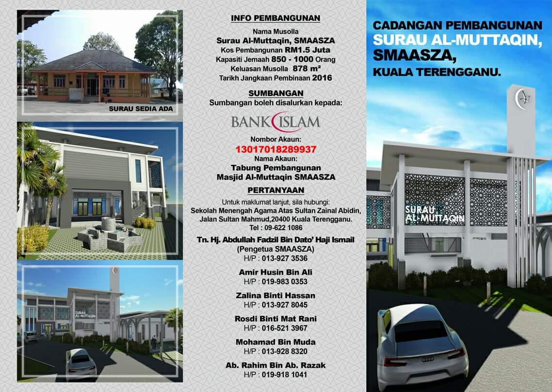 Perkembangan Pembinaan surau SMAASZA setakat 11 May 2016 ~ SMA(A ...