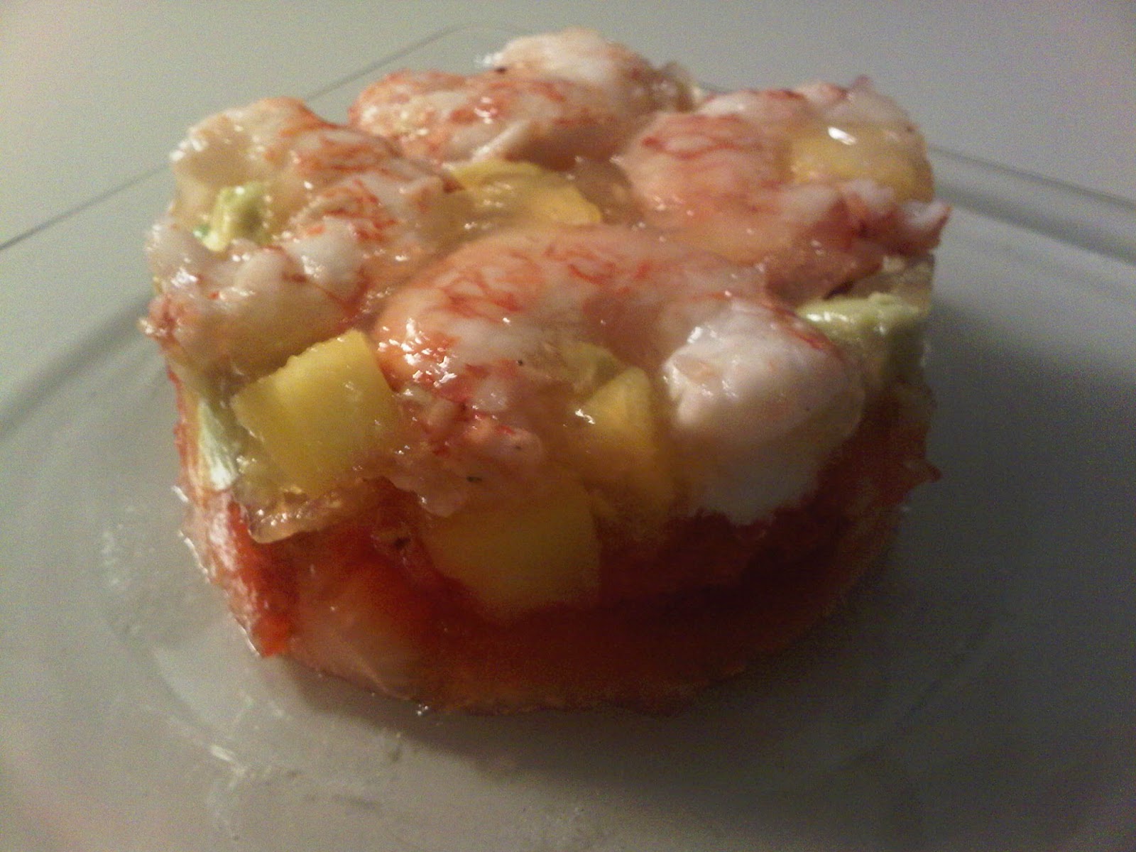 Cooking Sweet Passion: Aspic of prawns steamed with strawberries and ...