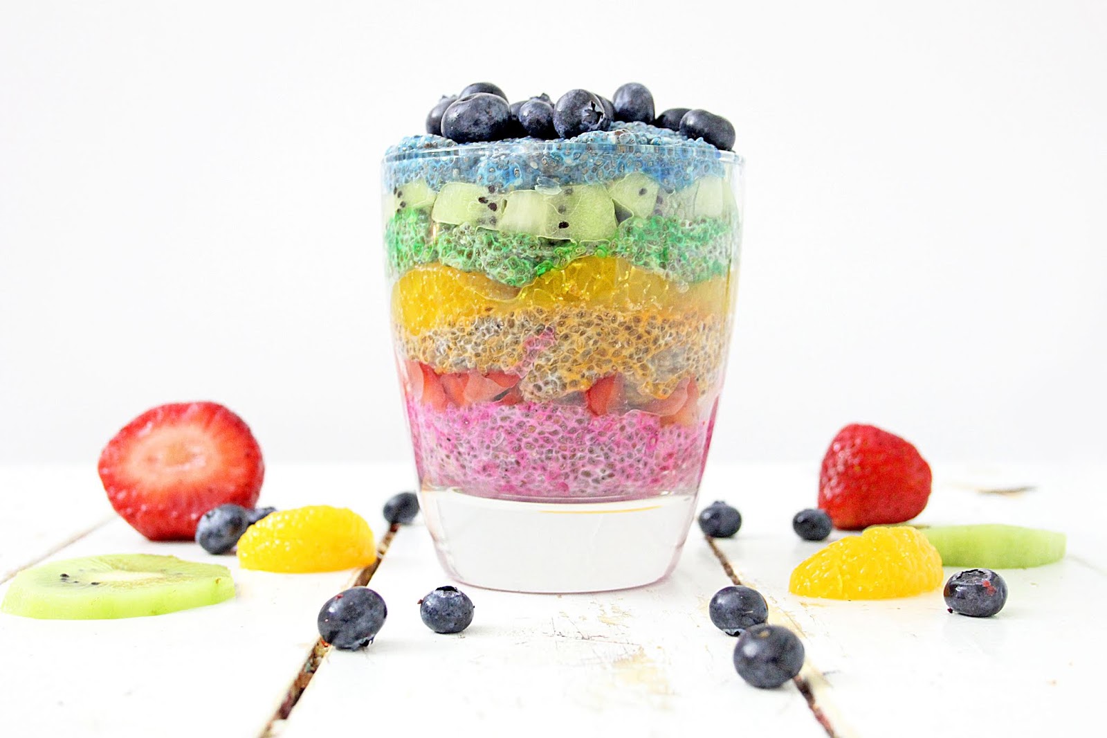 RAINBOW CHIA PUDDING RECIPE | Nina Talks