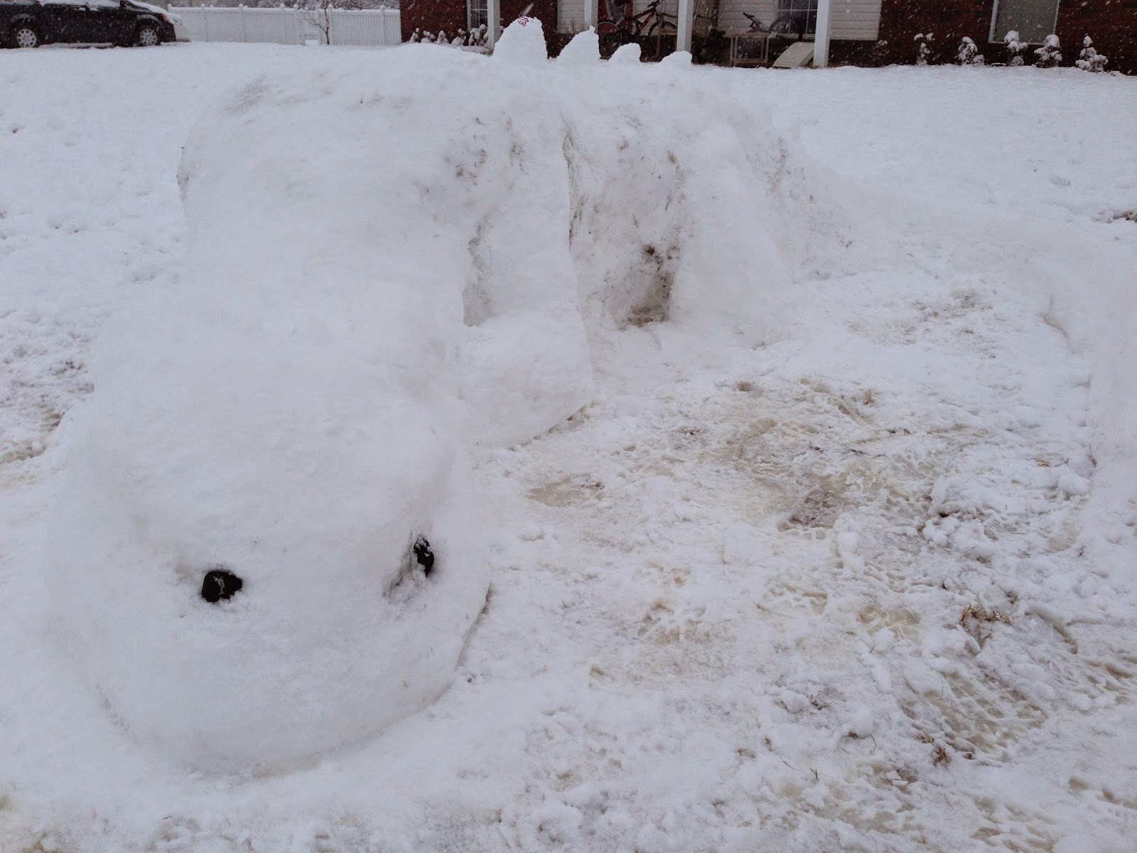 Toothless the Nightfury: Snow Toothless!