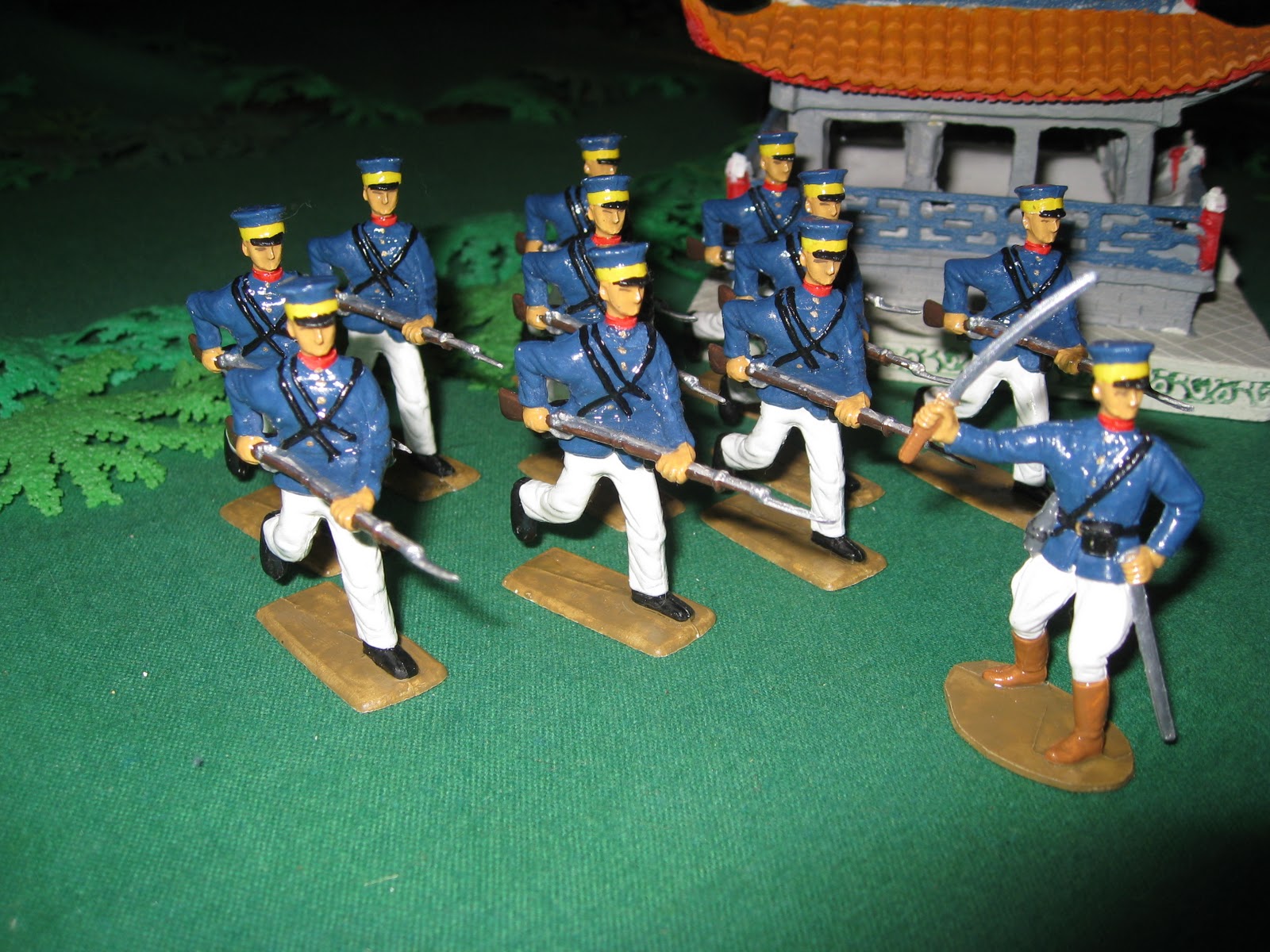 Collecting Toy Soldiers: Little Wars armies - progress in 2011