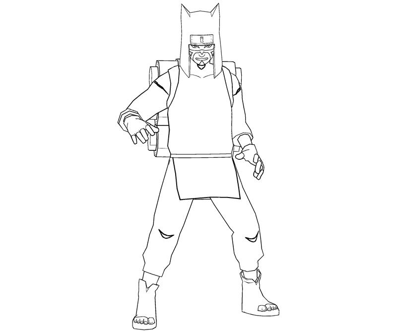 Kankuro 7 Coloring | Crafty Teenager