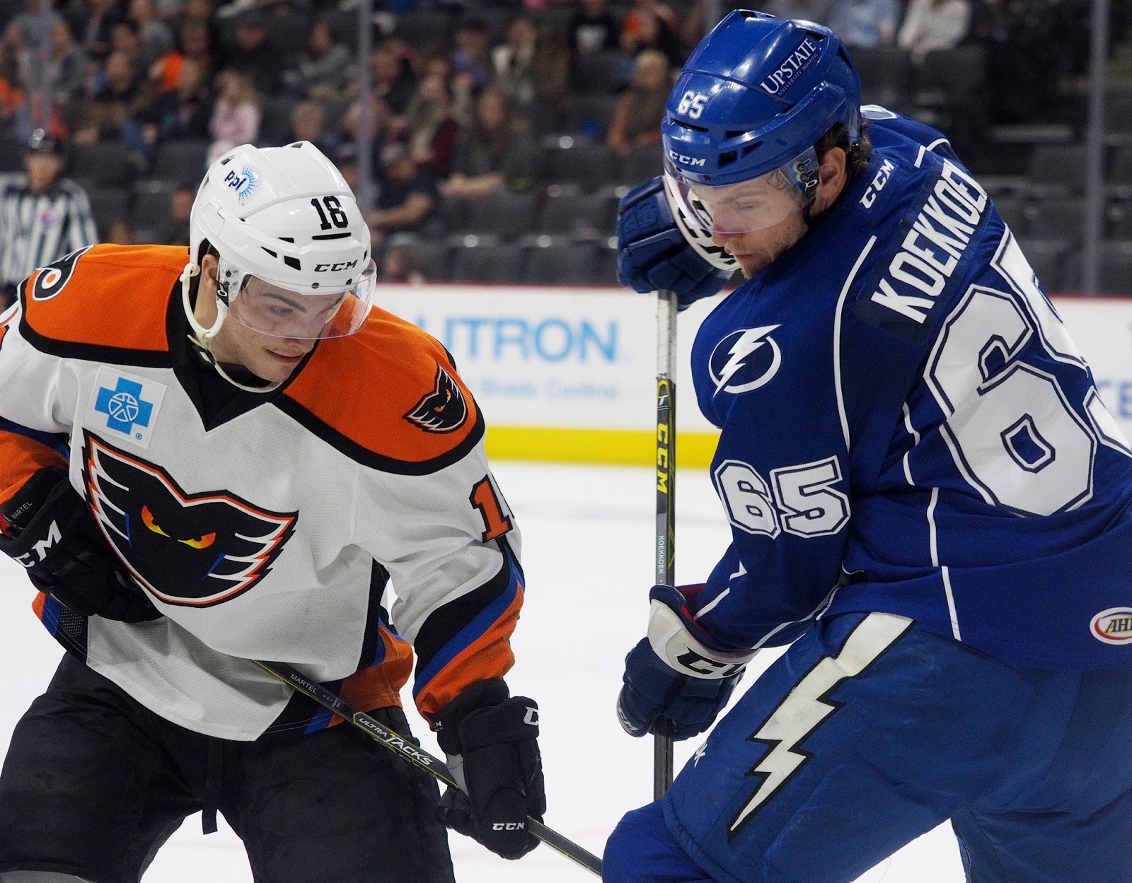 Martel Continuing To Develop His Game With Phantoms