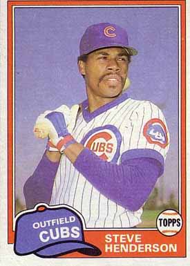 80's Cubs Cards: 1981 Topps Chicago Cubs Checklist