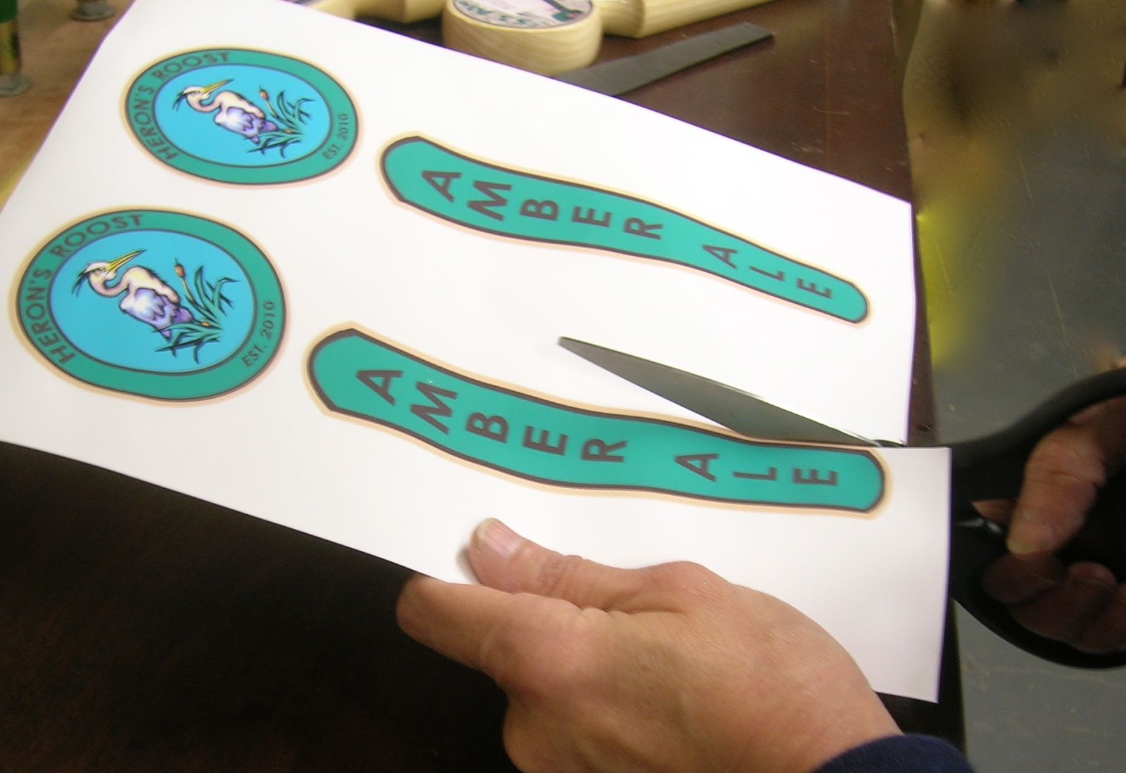 Handle Your Brew!: How To Cut & Apply Your Labels