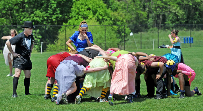 Tom Kelly IV - Recent Works: Prom Dress High School Girls Rugby