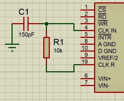 ADC 0804 Interfacing with 8051 | Embedded System Desgin