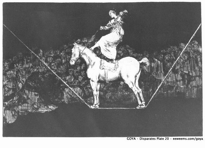 La Literatura: Un mundo paralelo.: Los disparates de Goya