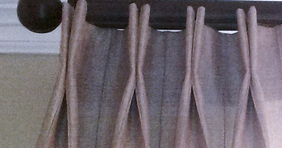 The Drapery Shop: The Perfect Pleat on Zip Rods