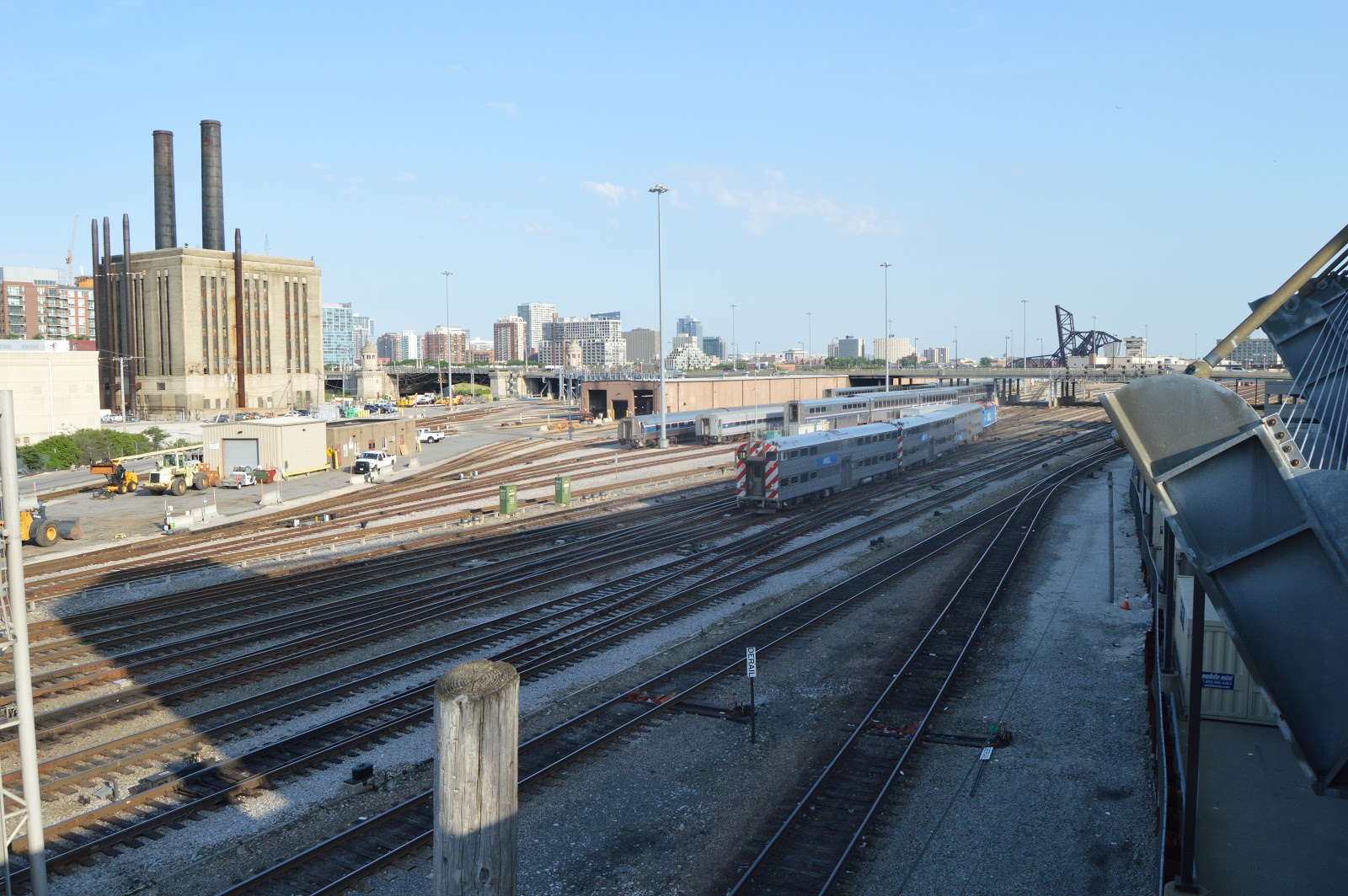 Industrial History: My Photos of Amtrak Chicago Yard and Steam Power Plant
