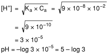 Asam lemah H2S dengan 0,01 M mengion menurut reaksi berikut. H2S ⇌ H+ ...