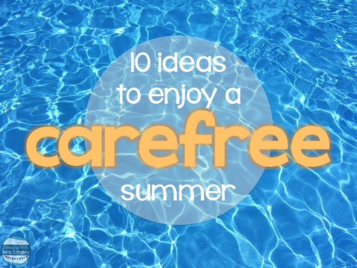 Kinder Tribe: 10 Ideas to a CAREFREE summer!