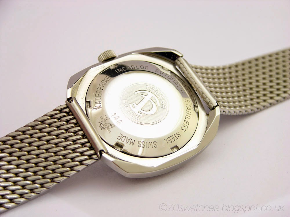 70s Watches: Unusual and Rare Retro Tressa Automatic - AS 2066