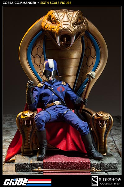 toyhaven: Preview Sideshow Collectibles 1/6 scale Cobra Commander 12 ...