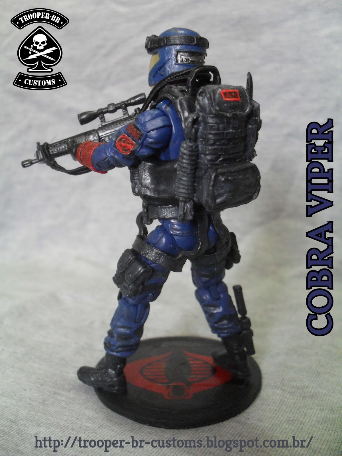 Gi joe Custom Action Figures: Cobra Viper - Infantry Trooper