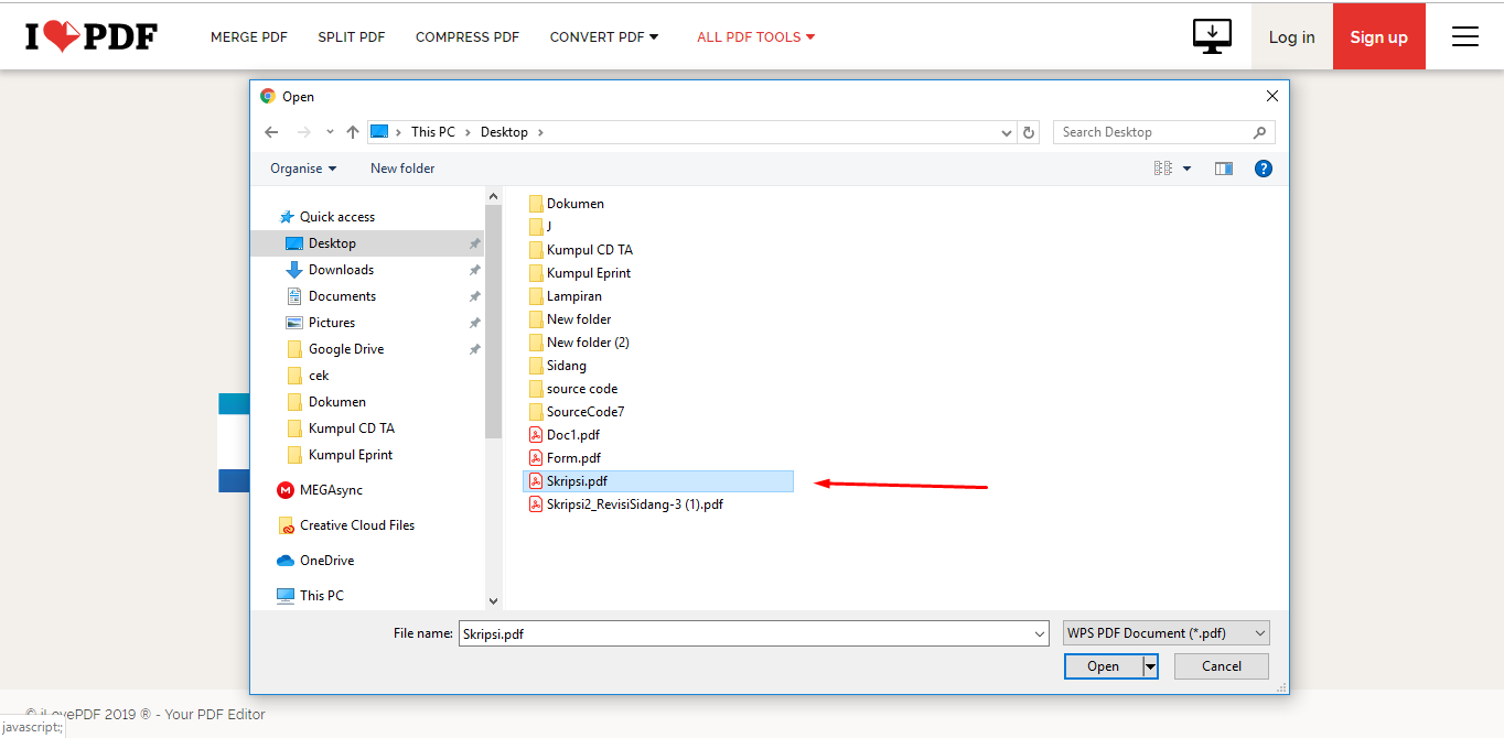 Cara Mudah Menambahkan Watermark Dokumen PDF Skripsi | WeBaik