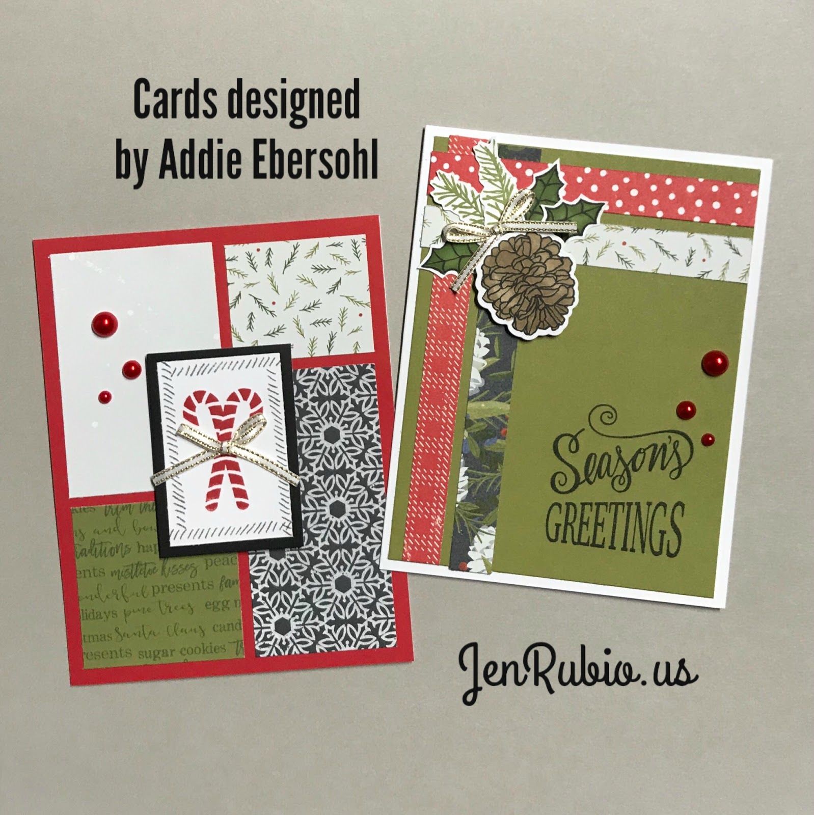 CTMH with Jen Rubio: Christmas Cards to Flip for!! :)