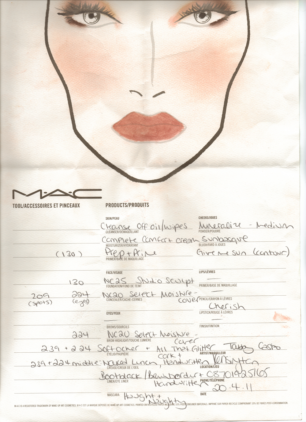 Mac Makeup School Tutorial