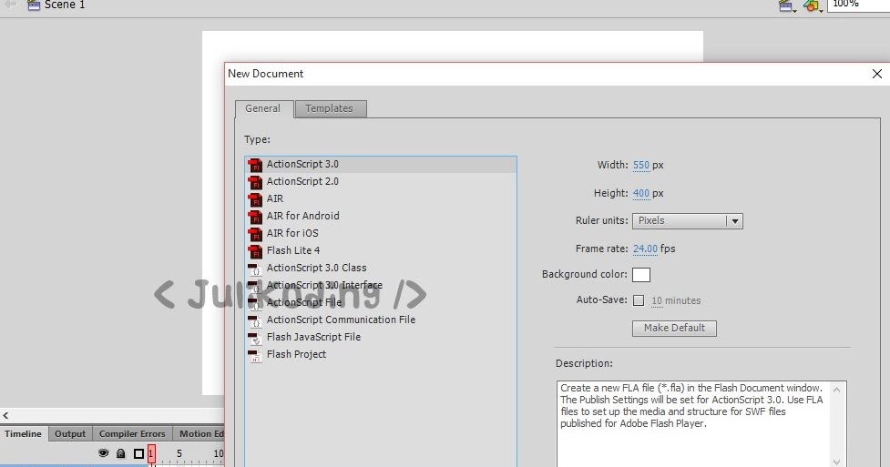 Tutorial Membuat Animasi Loading di Adobe Flash CS6 ~ Dody Firman
