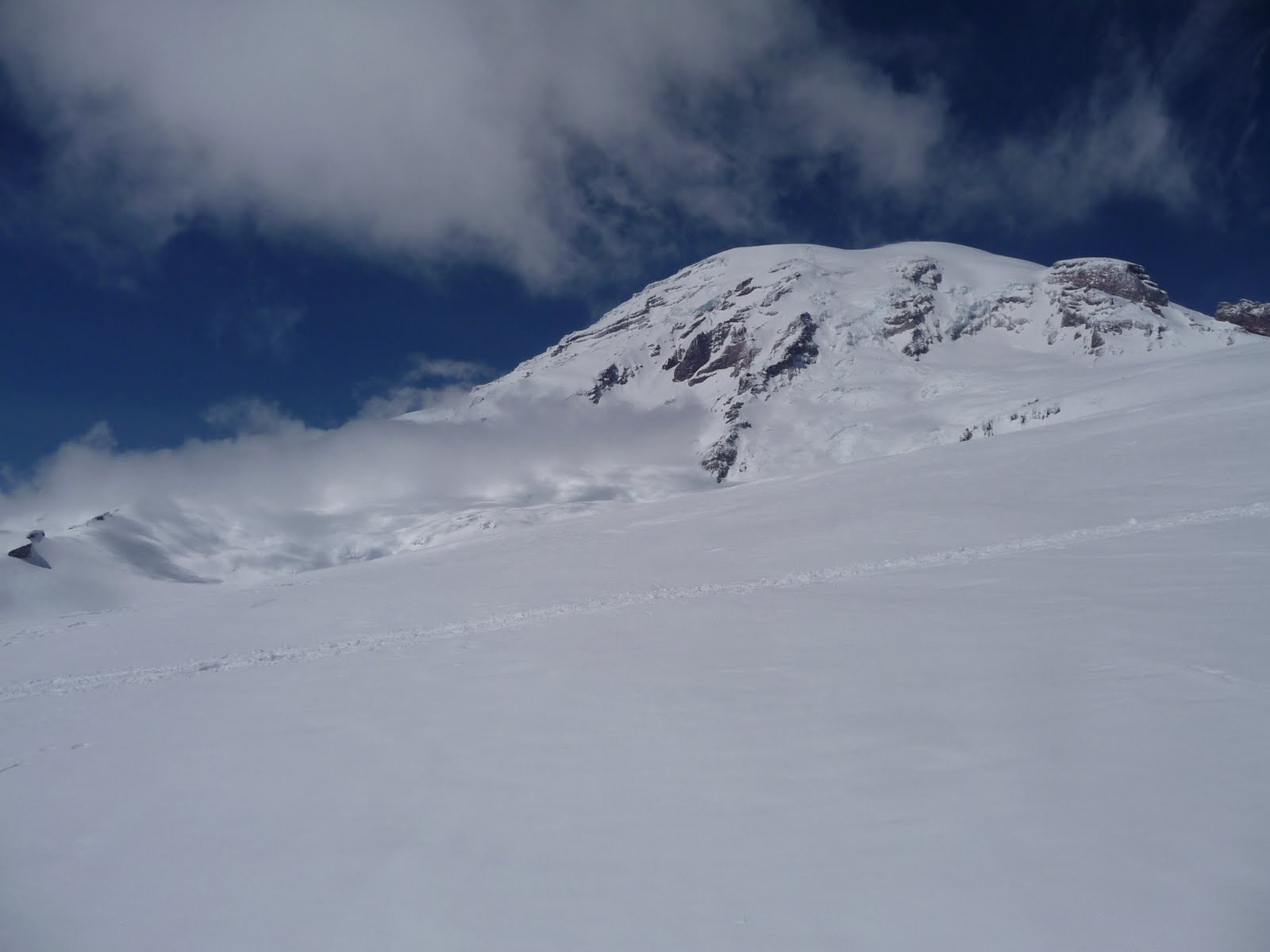 Braggin' Rights: Muir Snowfield Ski: Mt. Rainier National Park