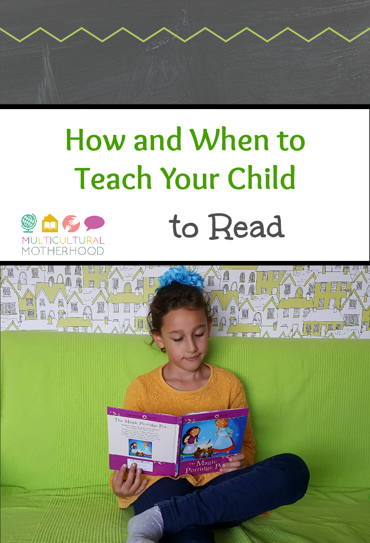 How and When to Teach Your Child to Read | Multicultural Motherhood