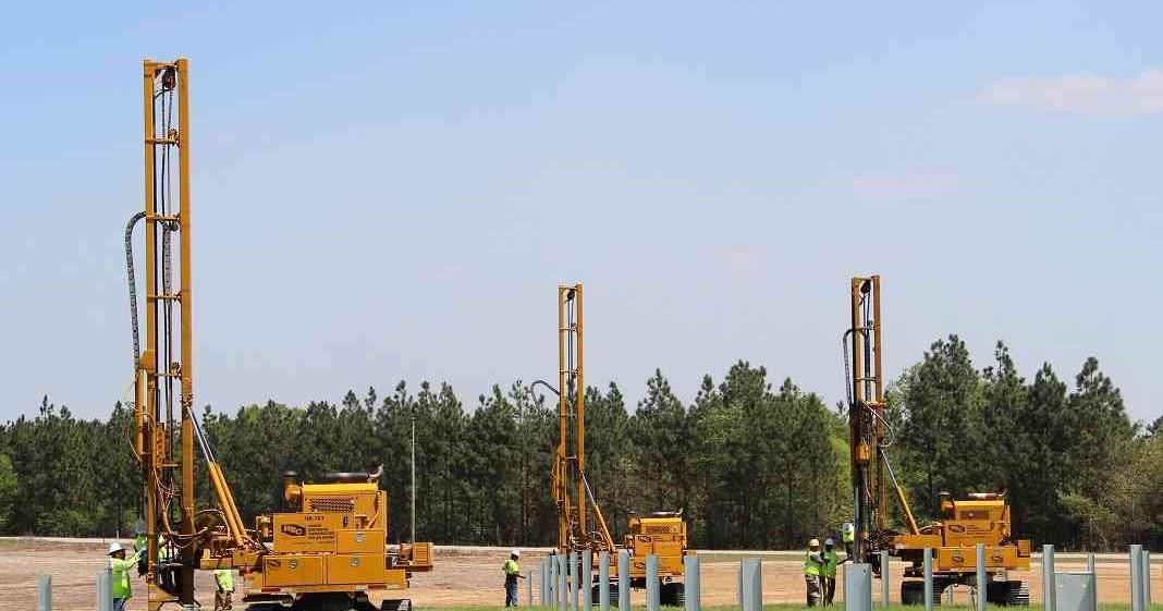 Practical Guide for Piling Works in Solar Farms ~ Solar System Zone