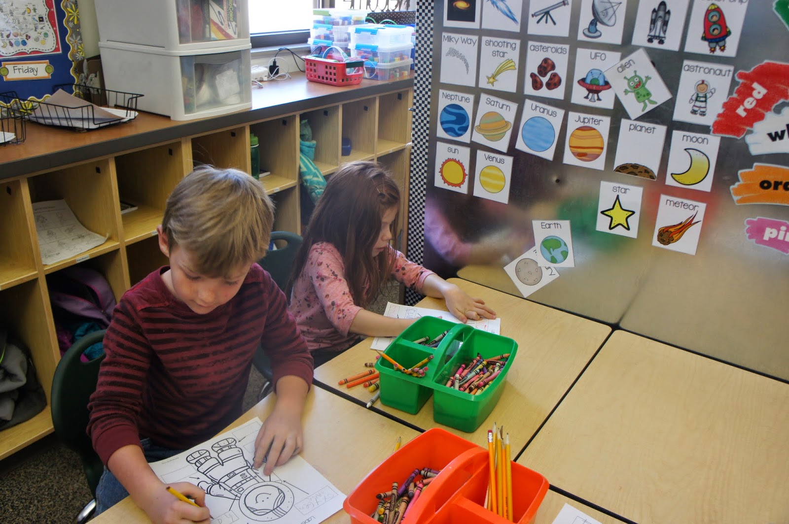 Kindergarten Kiosk: Space Thematic Unit