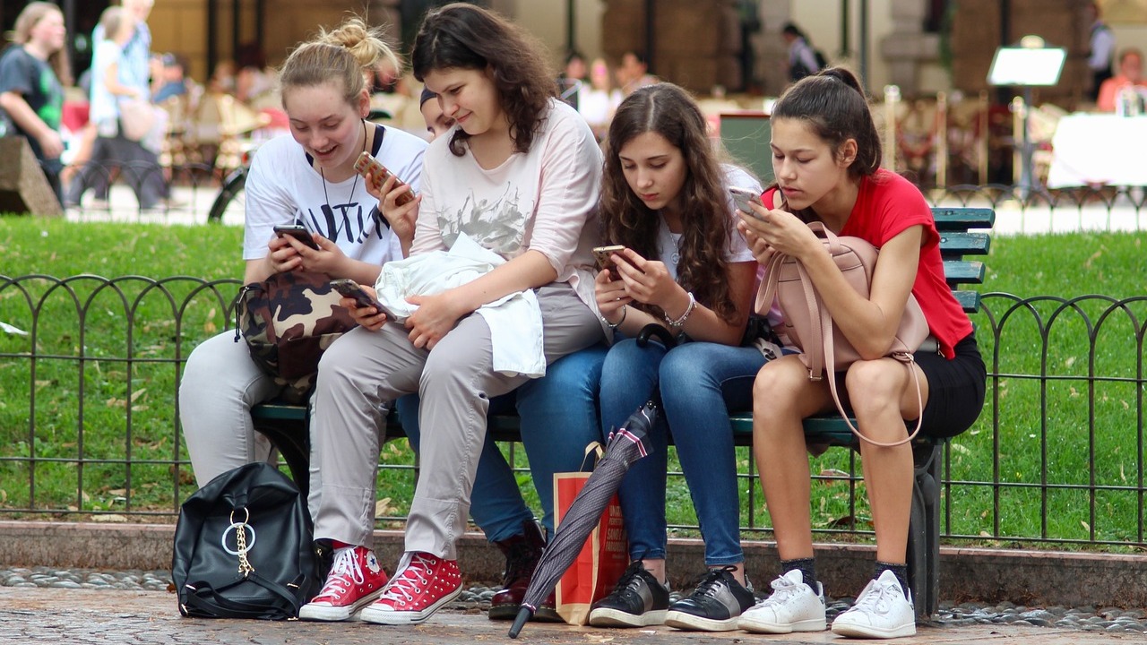 The use of social media drastically increasing in teens