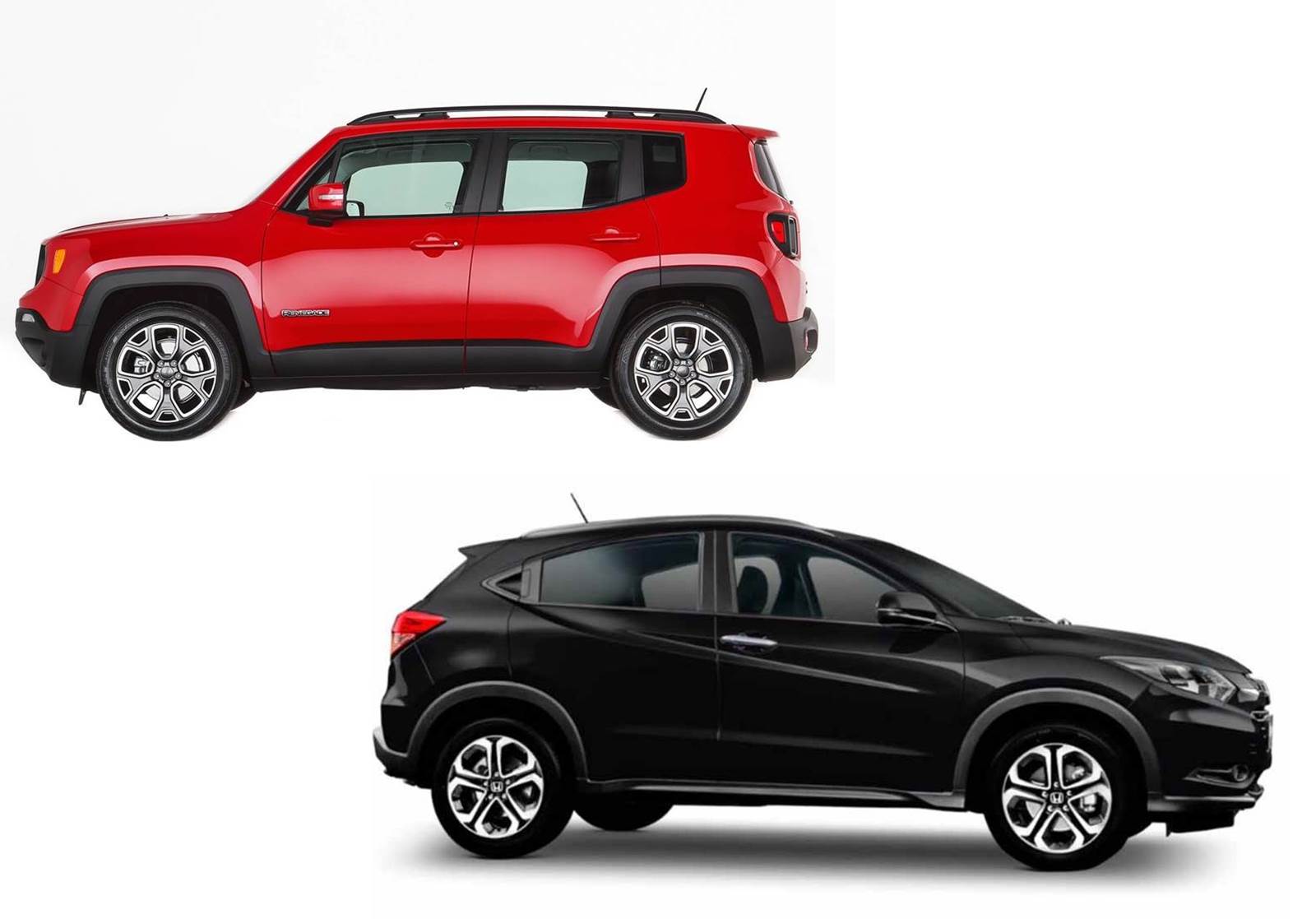 Honda HR-V x Jeep Renegade: especificações e comparativo