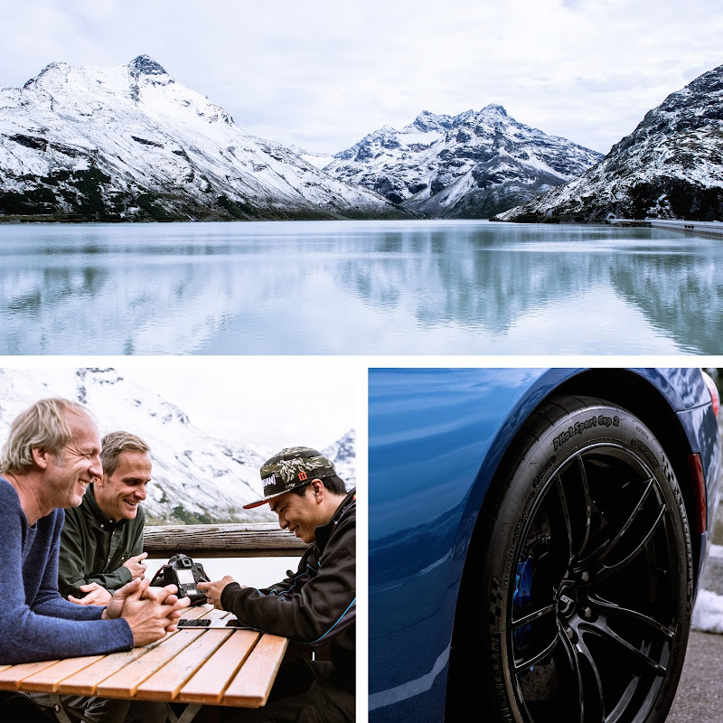 The Ford GT in the Austrian Alps