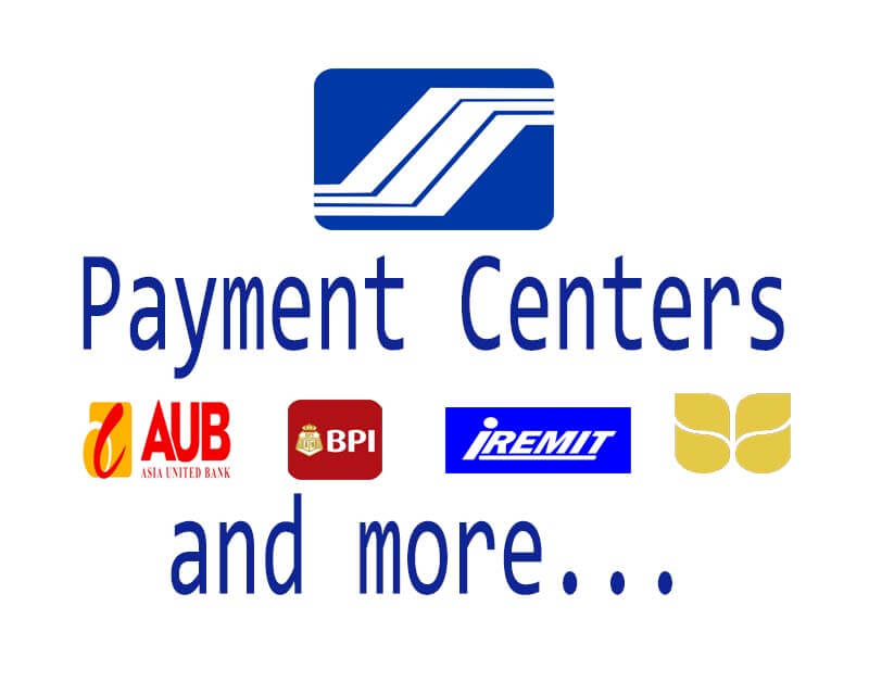 SSS Accredited Banks and Non-Bank Payment Centers