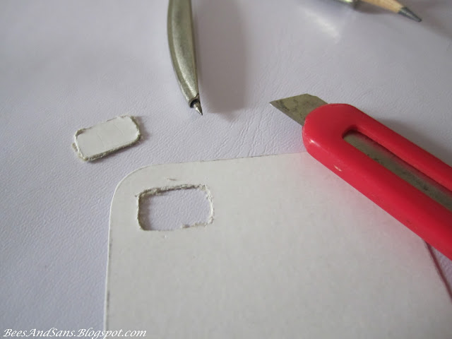 Bee's And San's: DIY Paper Inserts For iPhone Clear Case