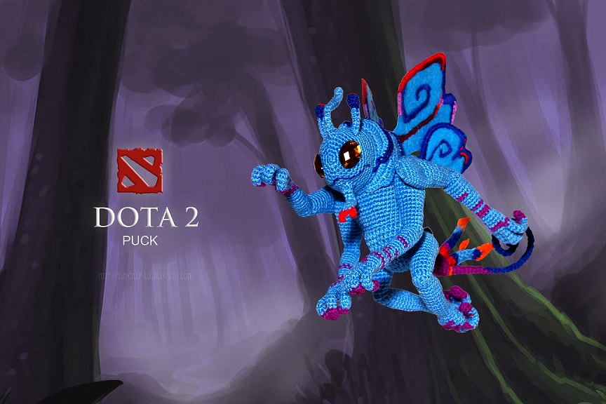 Изящные искусства: Puck - The Fairy dragon (Dota 2)