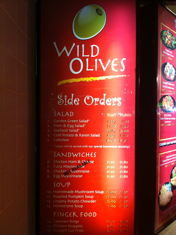 FoodieFC: Wild Olives (Changi Airport T2 Staff Canteen)