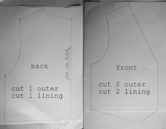 simply homemade: reversible vest tutorial
