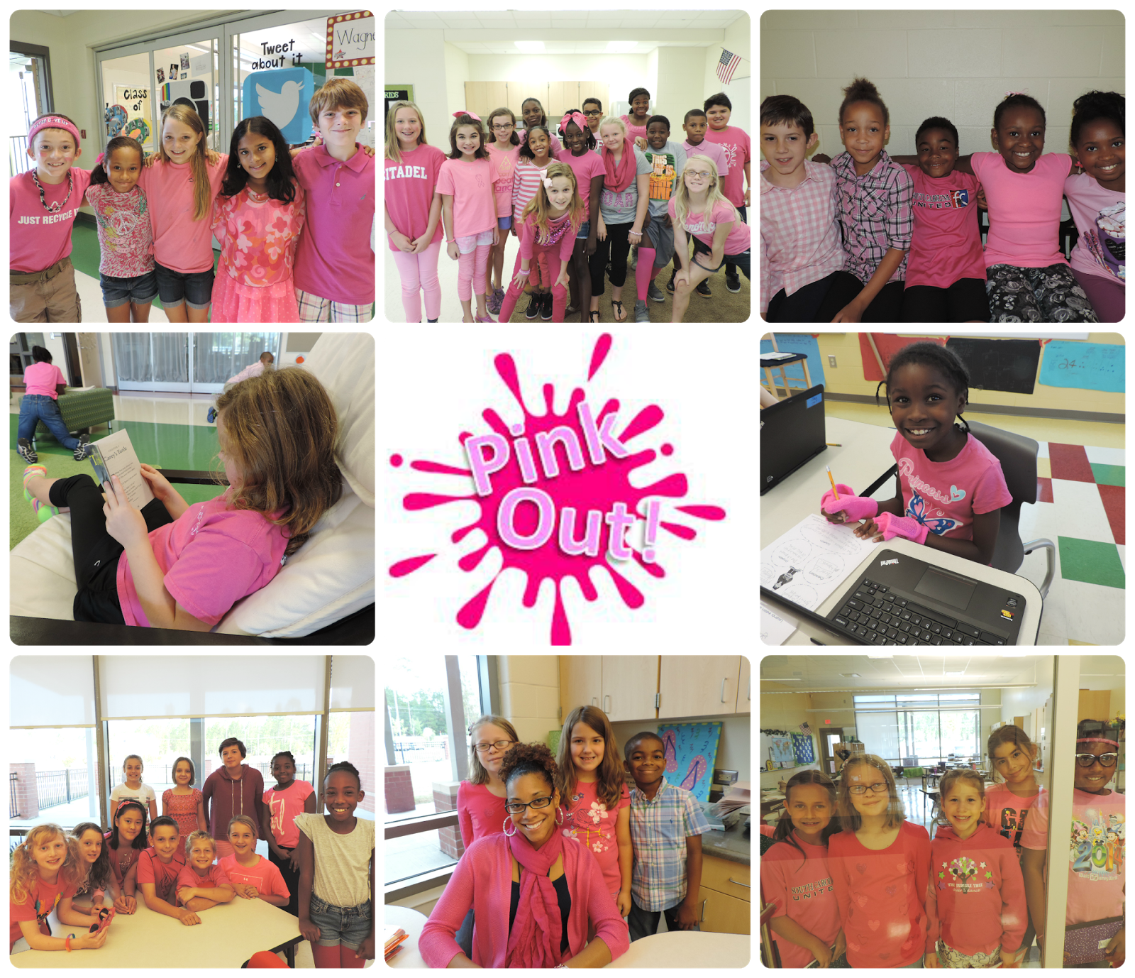 Lake Carolina Elementary Communigator: Pink Out at Upper Campus