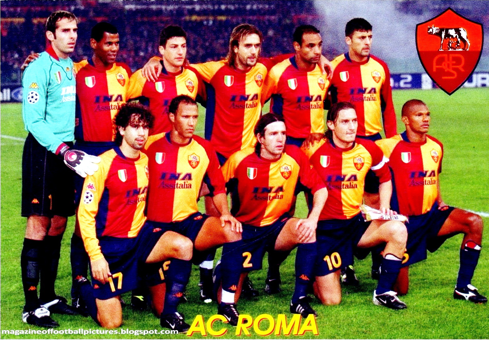 EQUIPOS DE FÚTBOL: ROMA