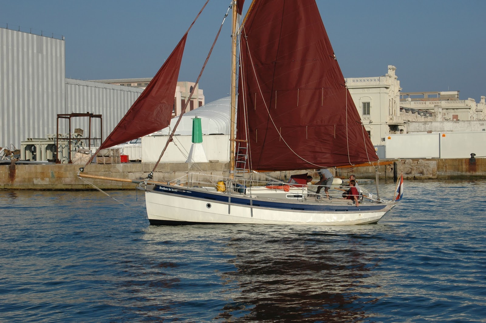 tall ships and the beauty of sailing: Barcelona, beauty of sailing