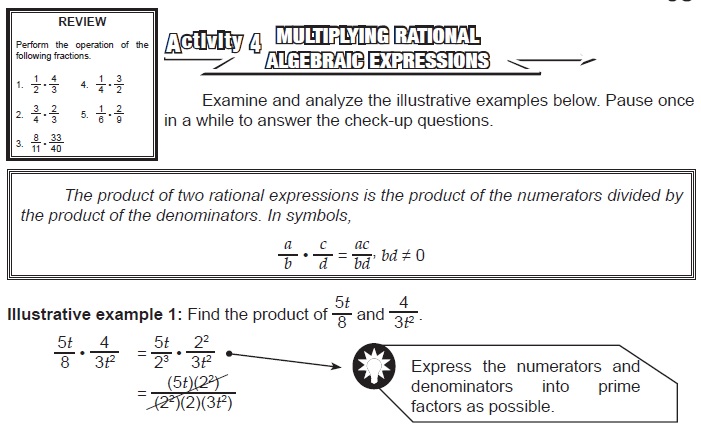 pikturabetha class blog: Multiplying Rational Algebraic Expressions