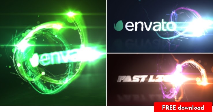 Fast Light Logo Reveal | template AE mega