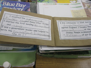 Live and Learn: Famous American Paper Bag Book Materials and Printables