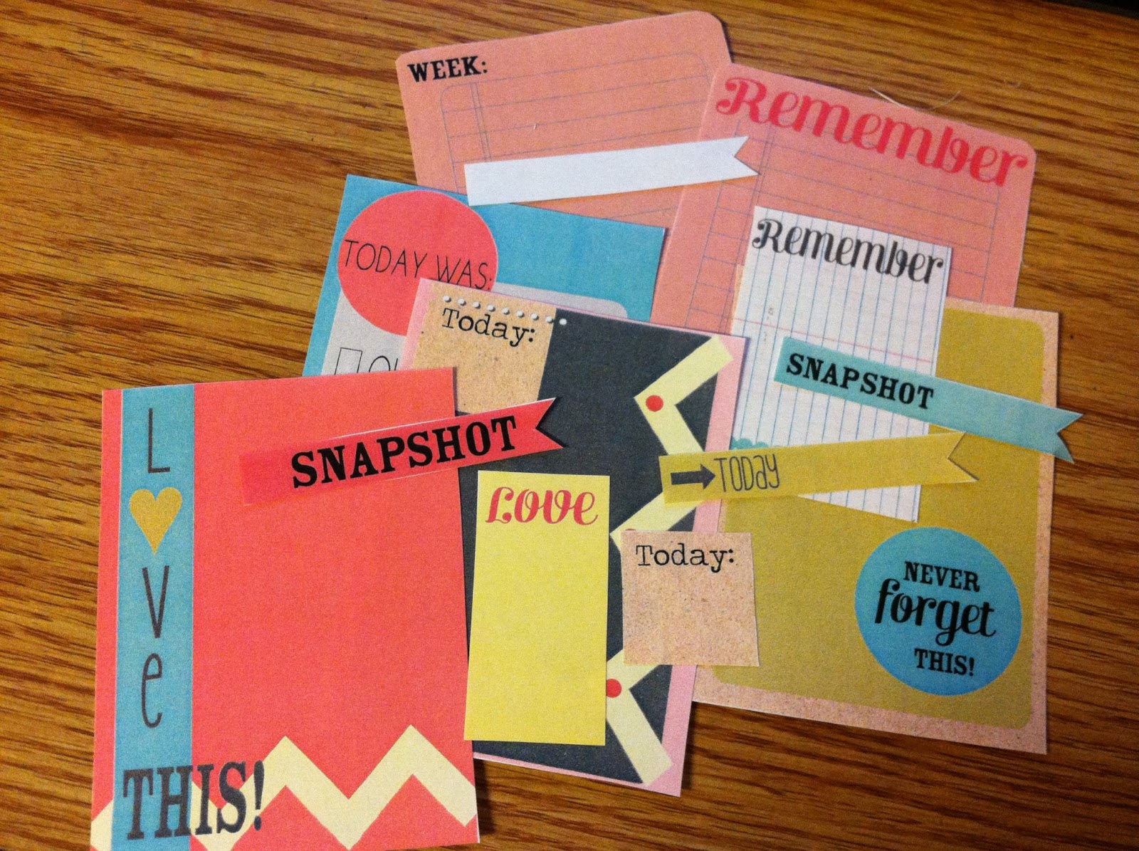 A Southern Lady's Ramblings: Free Printable Journaling Cards Set 3