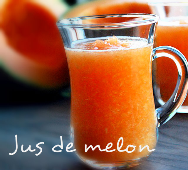 Mangez tunisien: Jus de melon (عصير البطيخ)