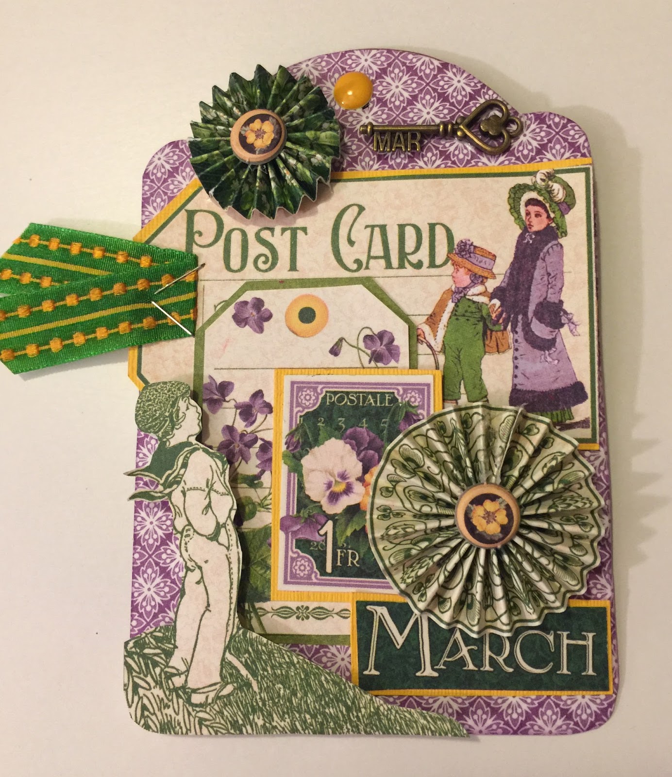 FotoBella: Graphic 45 March Card/Tag Membership Sneak Peek