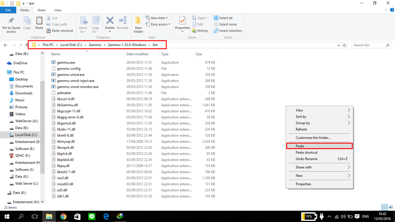 How To Install Gammu On Windows - For Those Who Make Thing Happen