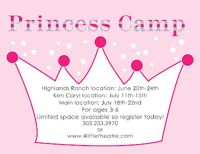 Little Theatre Happenings: Summer Princess Camp!