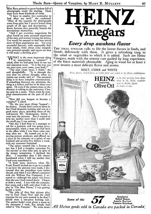 DECAYING HOLLYWOOD MANSIONS: Theda Bara Magazine Profiles From 1933 & 1920