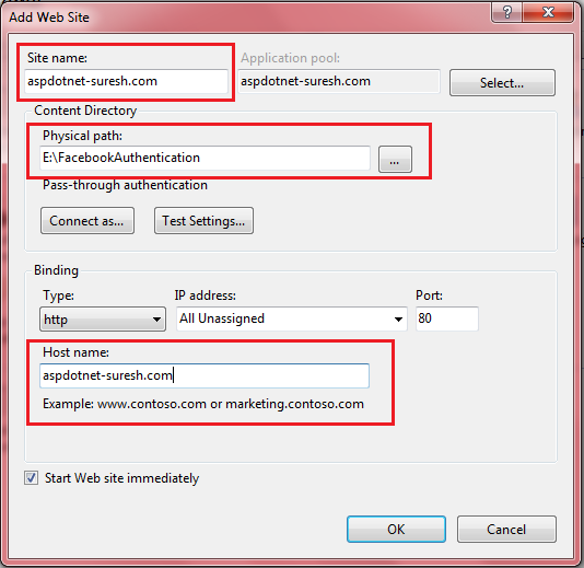 Asma Qureshi: Asp.net host website on local machine with custom url instead of http://localhost ...